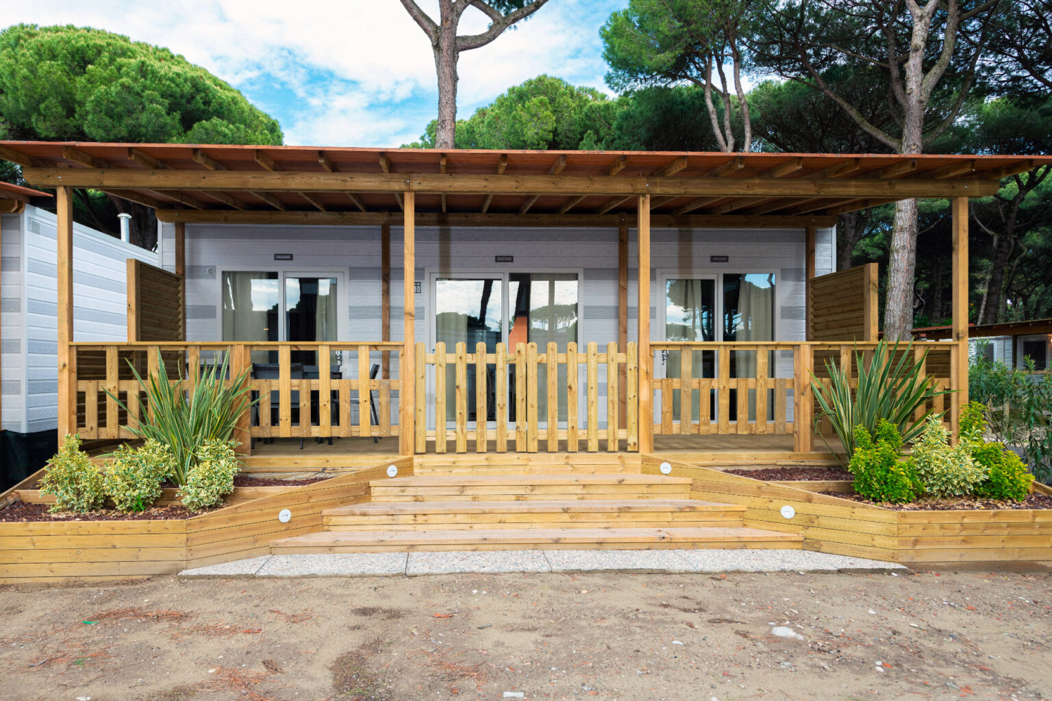 Casa Mobile Ambra sul Mare Adriatico – Camping Emilia Romagna